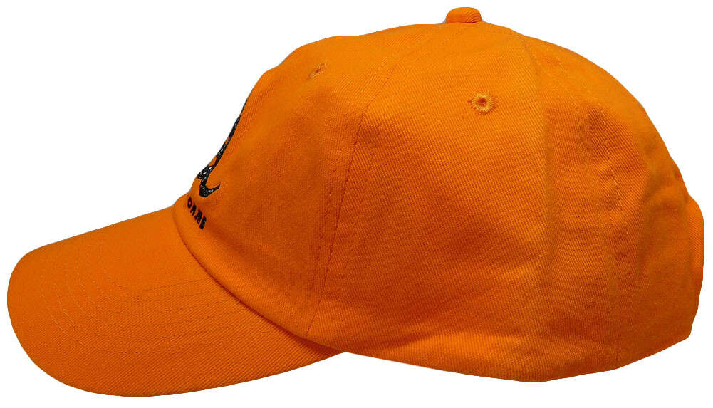 Gadsden DTOM White Snake Orange Washed Cotton Adjustable Embroidered ...