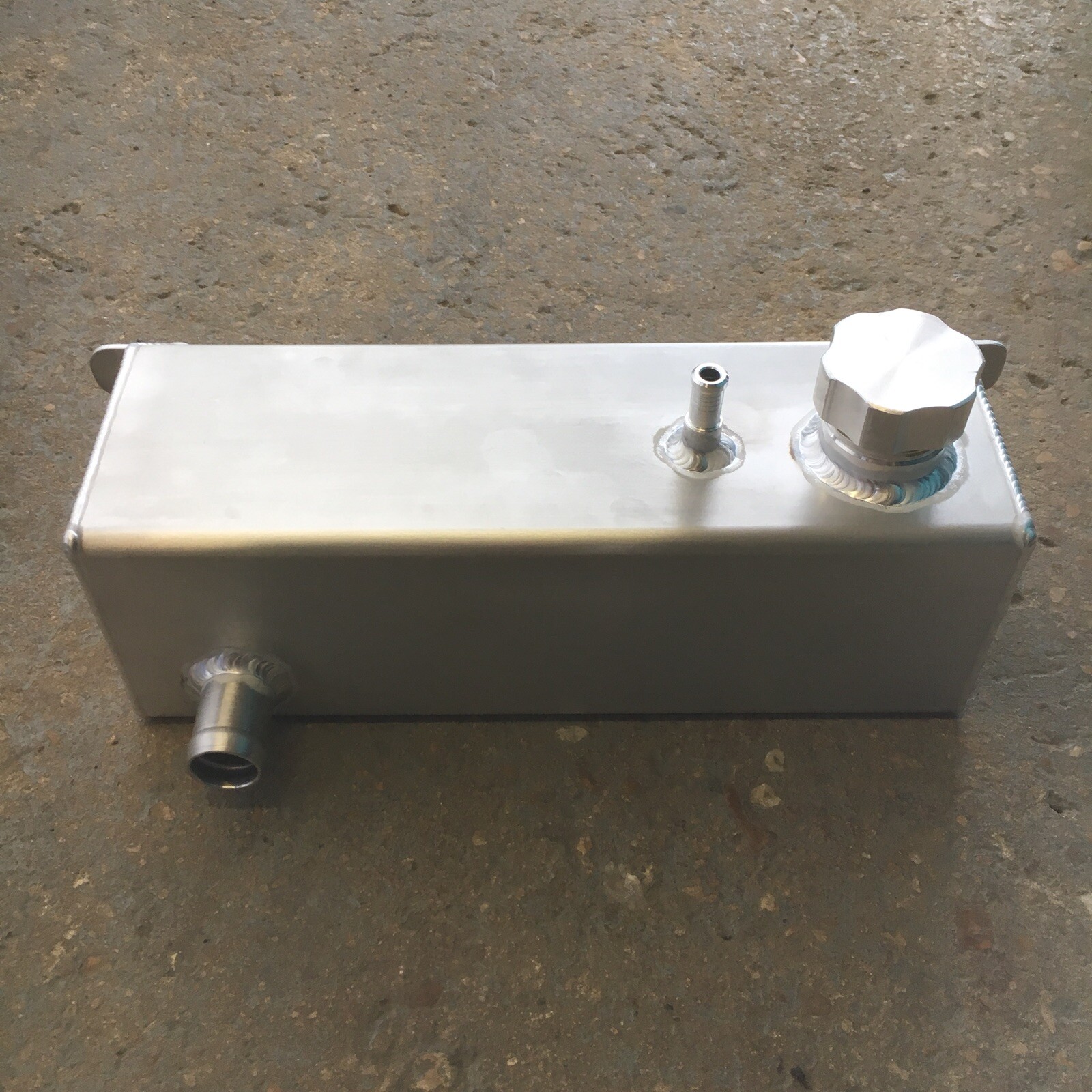 Universal Rectangle Square Overflow Catch Tank Radiator Coolant ...