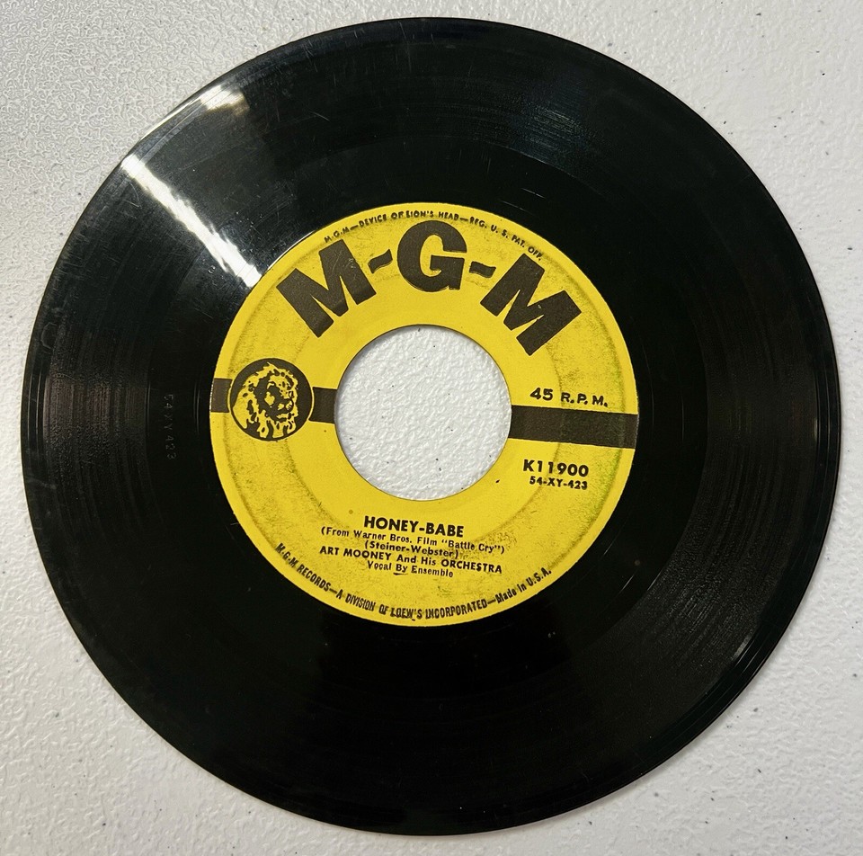 Art Mooney And His Orchestra 45rpm Vintage Vinyl Record | eBay