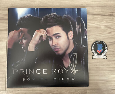 Prince Royce Signed Autographed Soy El Mismo Music Vinyl Beckett QR ...
