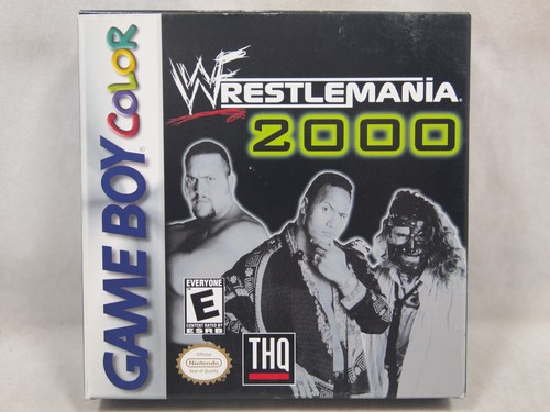 WWF Wrestlemania 2000 (Game Boy Color | GBC) Authentic BOX ONLY | eBay