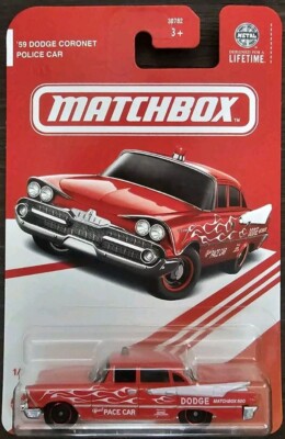 2024 MATCHBOX TARGET RED EDITION EXCLUSIVE ‘ 59 DODGE CORONET POLICE ...