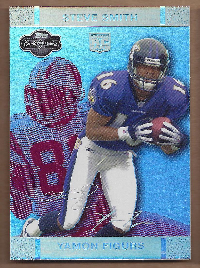 2007 Topps Co-Signers Ch Faces Holosilver Red #81B Yamon Figurs Steve ...