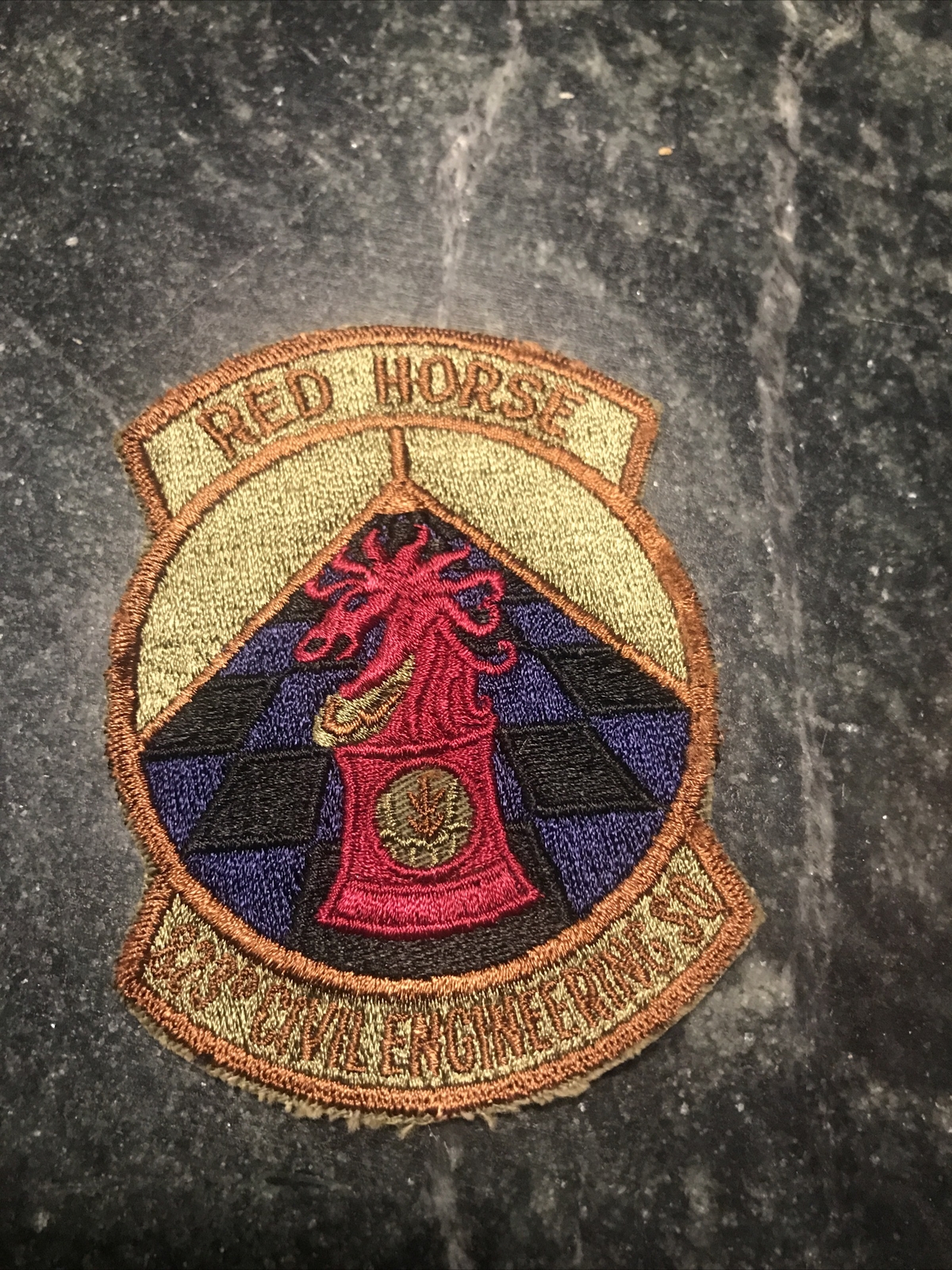 Rare Vtg 70s 823rd Civil Engineering Squadron Patch 4” USAF AFB Subdued | eBay