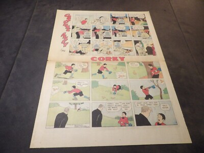 Gasoline Alley/Corky by Frank King - Apr 16, 1939 - Sunday - Full-Size ...
