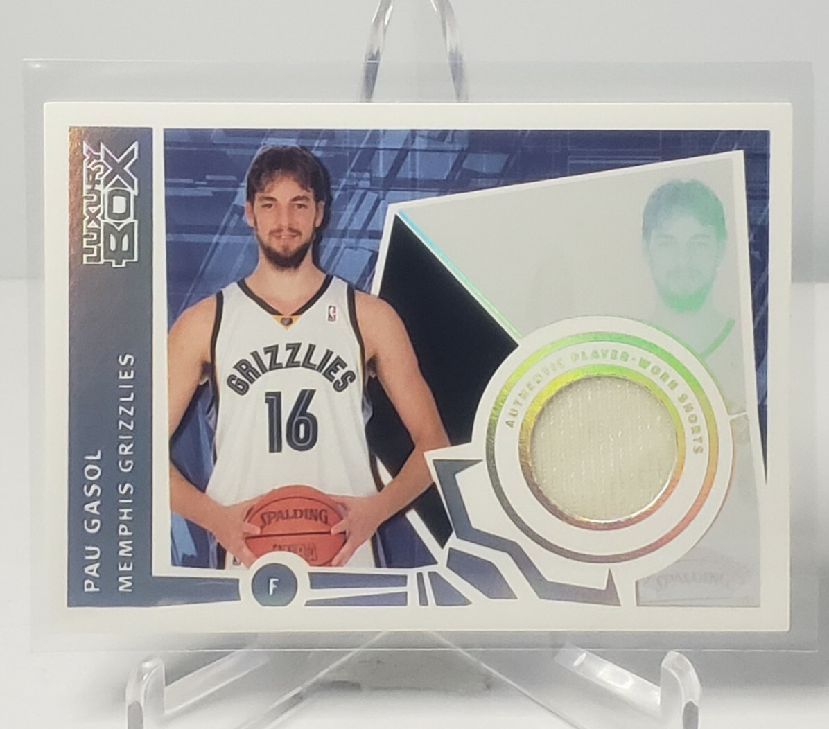 2005-06 Topps Luxury Box Pau Gasol Patch Relic /225 - Memphis Grizzlies ...