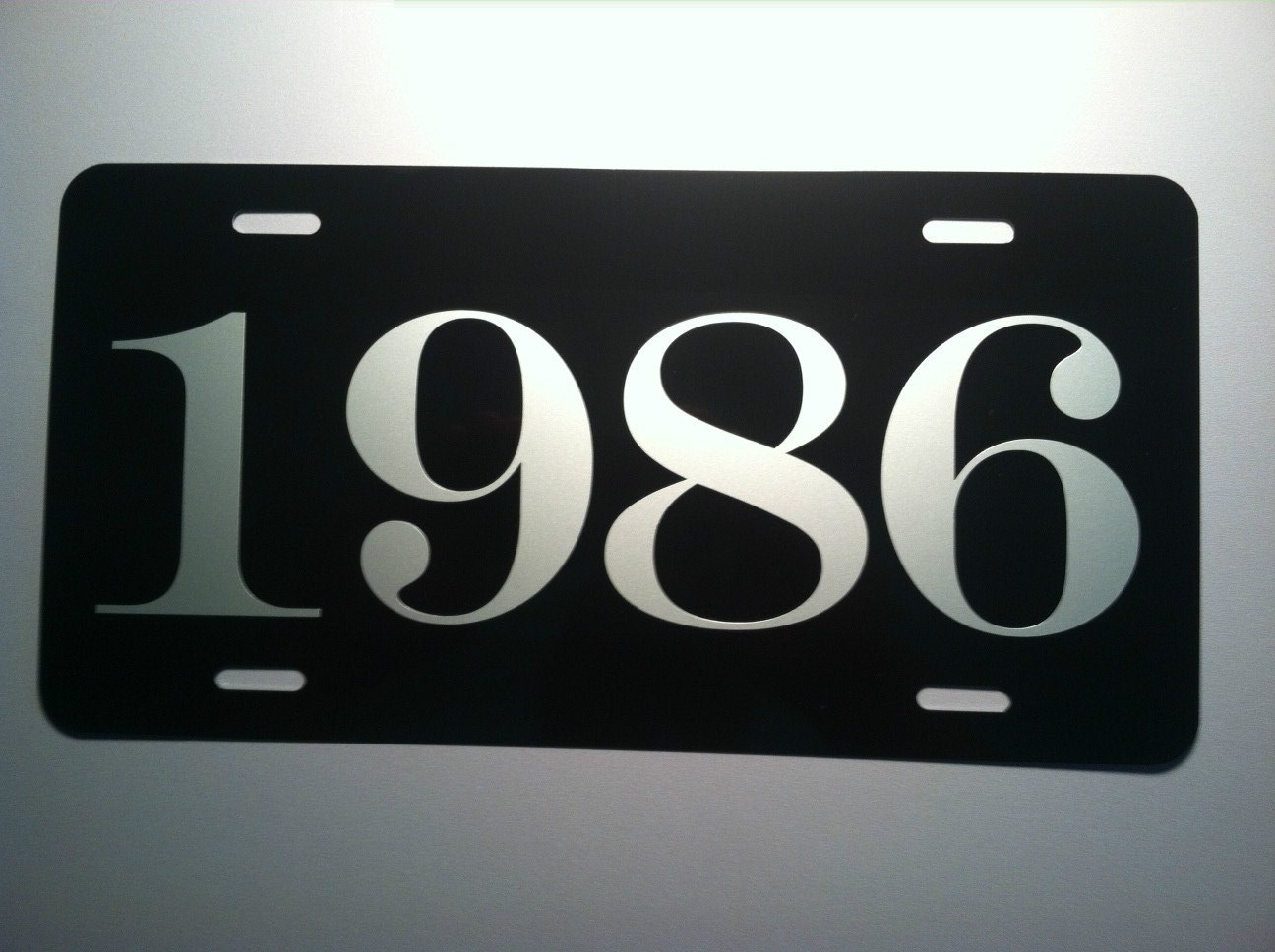 1986 YEAR LICENSE PLATE FITS CAMARO Z-28 IROC MUSTANG GT MONTE CARLO SS ...