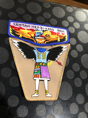 OA YAH-TAH-HEY-SI-KESS LODGE 66 TWO PIECE SET | eBay