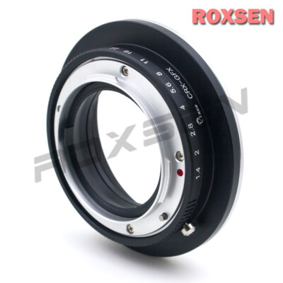 Contarex mount CRX lens to Fujifilm G mount GFX medium format adapter ...