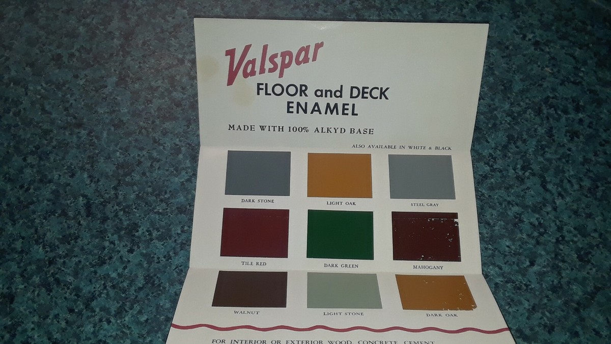 Valspar Chalk Paint Color Chart