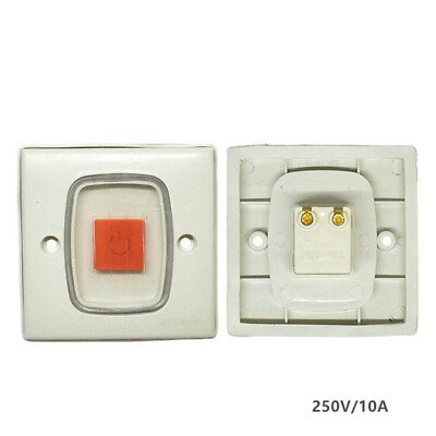 Power Button Wall Button 86Type Fan Power Switch Waterproof for Stoves ...
