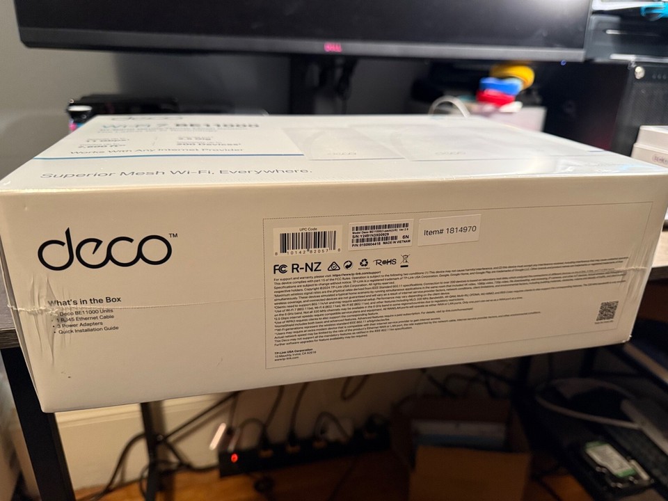 TP-Link - Deco BE11000 Multi-Gig Whole Home Mesh Wi-Fi 7 System (3-Pack ...