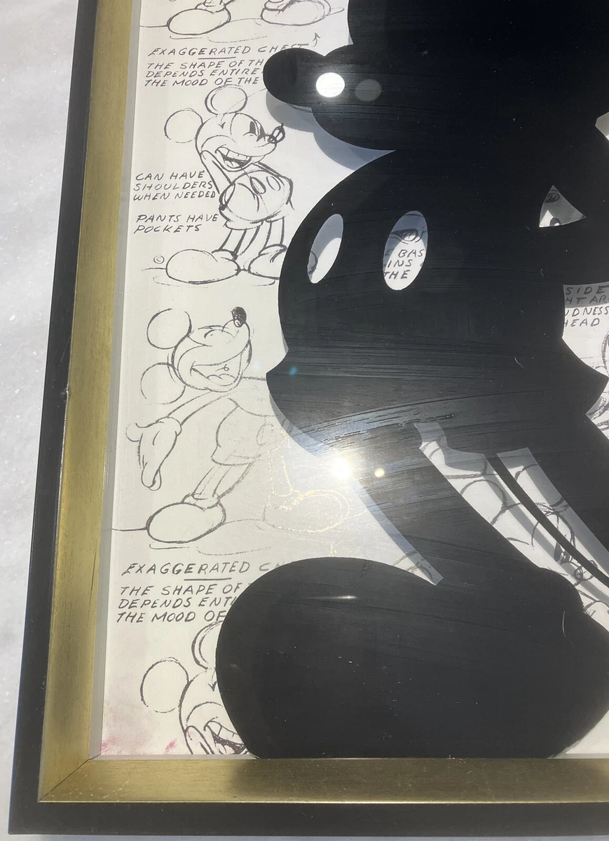 Mickey Head Side Silhouette