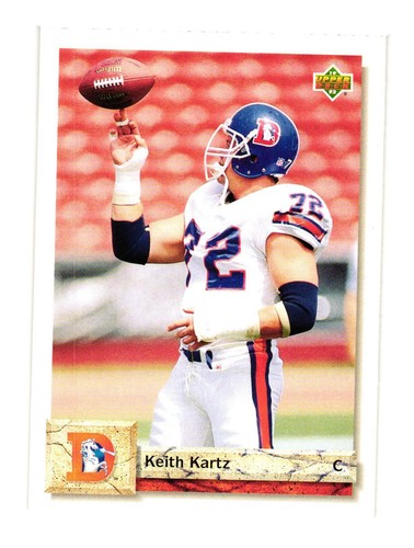 1992 Upper Deck #439 Keith Kartz Denver Broncos | eBay