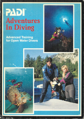 PADI ADVENTURES IN DIVING -1991 - SKIN DIVING & SCUBA DIVING ...