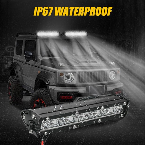 7'' 18W Spot Flood LED Work Light Bar Lamp Driving Fog Offroad SUV 4WD ...