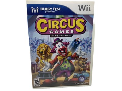 Family Fest Presents Circus Games 20 Big Top Classics NIntendo Wii 2008 ...