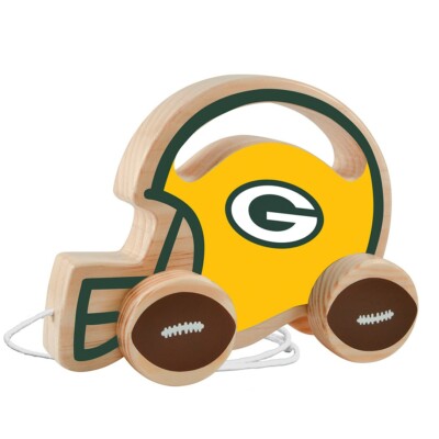 NFL Green Bay Packers Wood Push & Pull Toy by MasterPieces, NEW | eBay