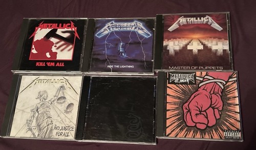 METALLICA lot of 6 CDS-Elektra records thrash metal | eBay