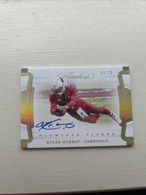 Kyler Murray Flawless 2020 Panini /10 On Card Auto Flawless Flyers ...