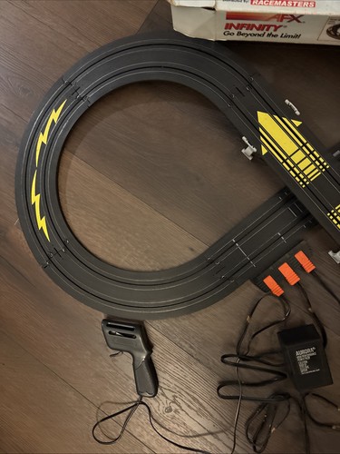 VINTAGE RARE TOMY AFX Infinity Racing Set W EXTRA Car. Complete And ...