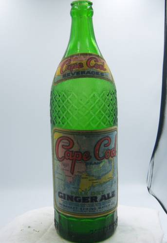 1940's Cape Cod Nemasket Indian Middleboro Mass 11 1/4" QUART Soda ...