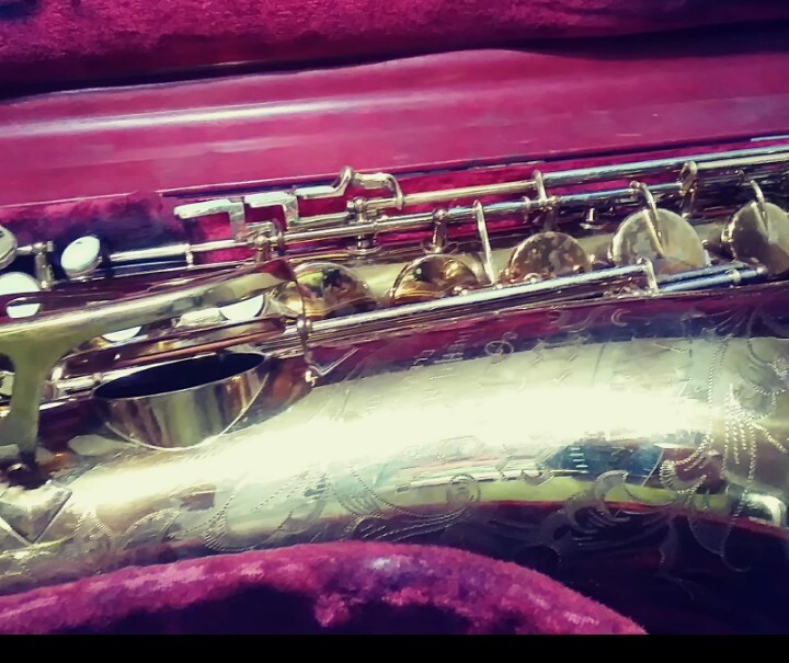 😍King Super 20 Tenor Saxophone Clev. Full Pearls Plays Incredible! | eBay