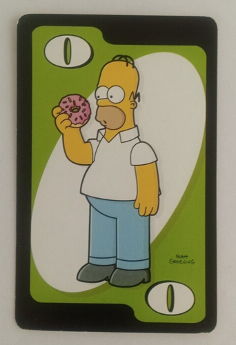 2003 The Simpsons Uno Card Green Homer #0 | eBay
