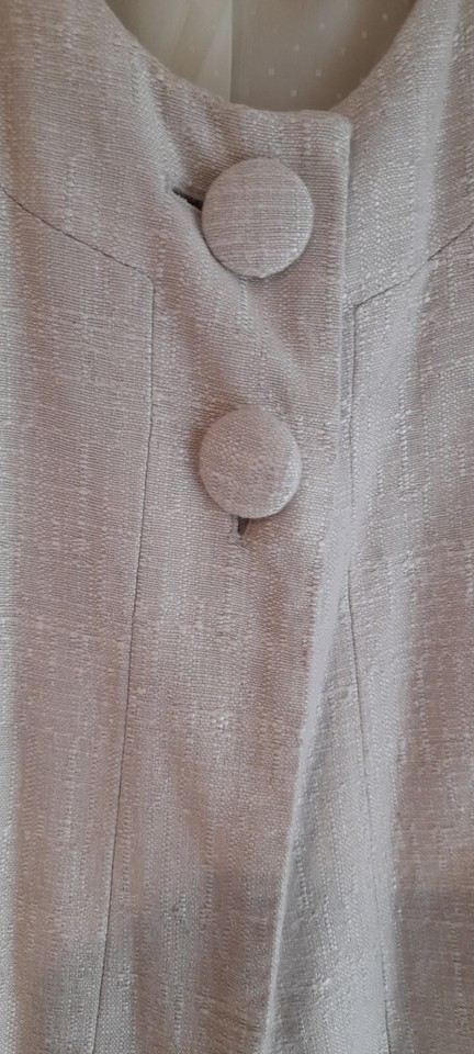 BM Collection Cream Colour Smart Jacket Size 16. Short Sleeve | eBay UK