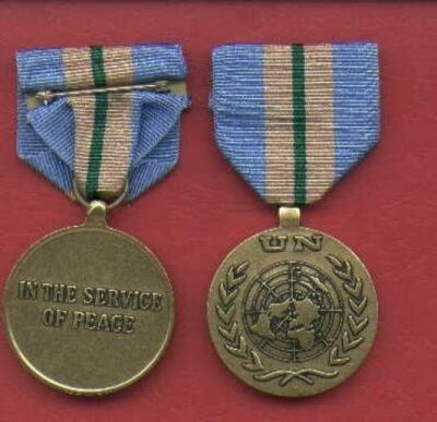 UN United Nations Award medal decoration for Ethiopia and Eritea UNMEE ...