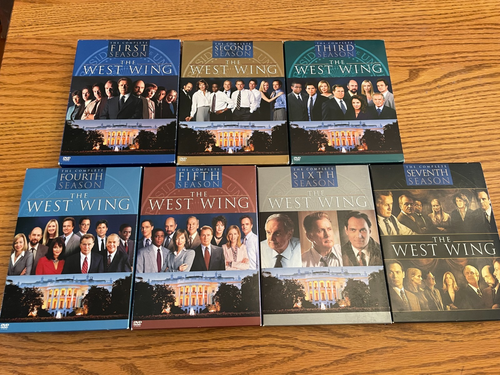 COMPLETE SERIES Great Shape DVDs THE WEST WING Season 1 - 7 Martin ...