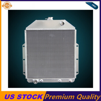 3 Rows Aluminum Radiator Fit 1942-48 49 50 51 52 Ford Truck Pickup FORD ...