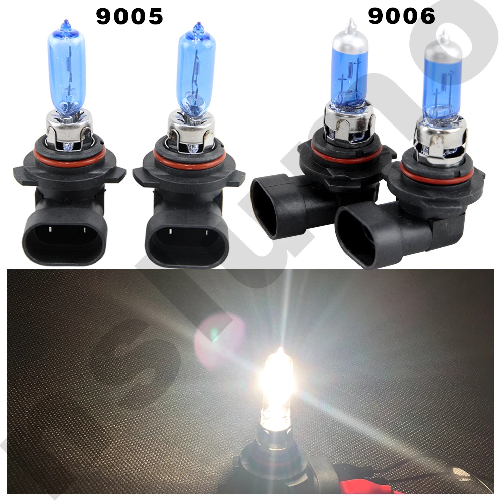 6k Hid Halogen Headlights