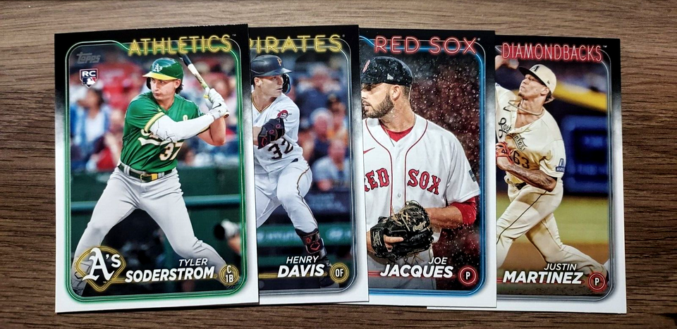 2024 Topps Series 1 Baseball Complete Set - Cards 1-350 Elly, Carter ...