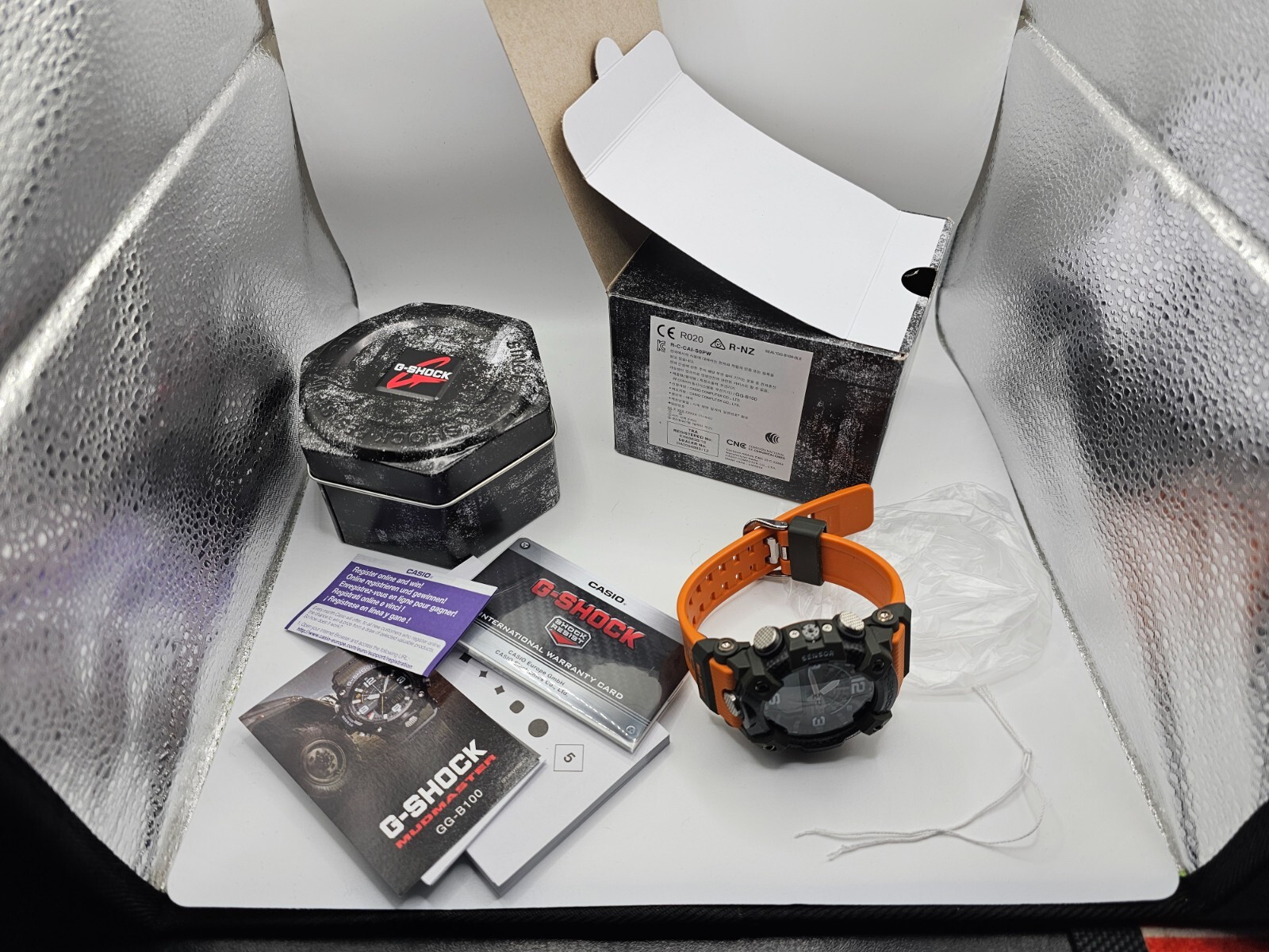 Casio G-Shock MUDMASTER Quad Sensor & bluetooth orang… - Gem