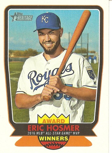 2016 TOPPS HERITAGE ERIC HOSMER AWARD WINNERS BASEBALL CARD AW-7 | eBay