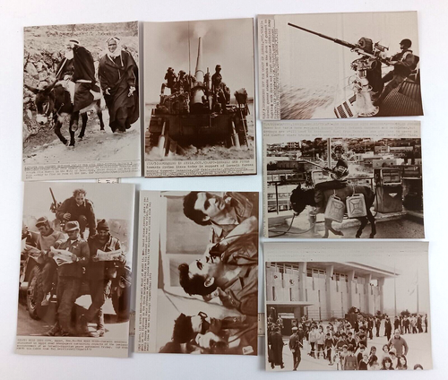 1973 Yom Kippur War Israel Israeli Soldiers Syria Egypt VTG Press Wire ...
