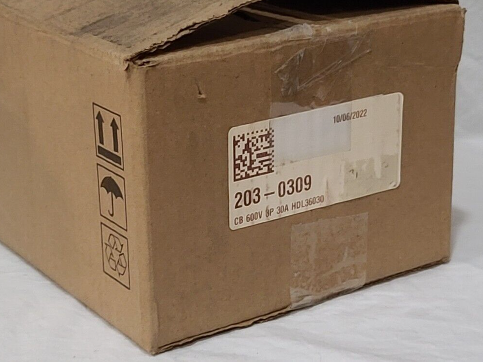 Square D PowerPact HD 060 HDL36030 30A 3 Pole MCCB Molded Case Circuit ...