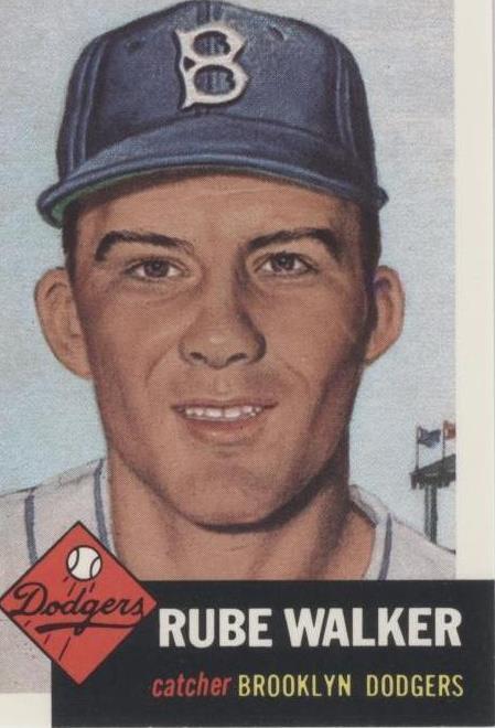 1991 Topps Archives The Ultimate 1953 Set - Rube Walker #134 for sale ...