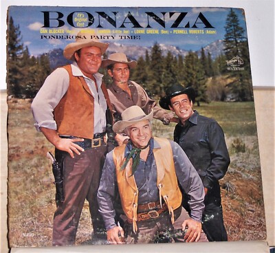 Bonanza Original TV Cast – Ponderosa Party Time 1962 Mono Vinyl LP ...