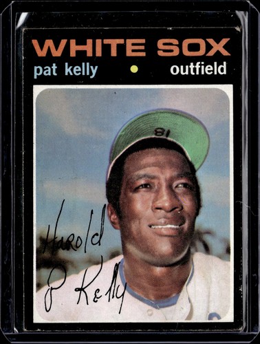 Pat Kelly 1971 Topps #413 Chicago White Sox | eBay