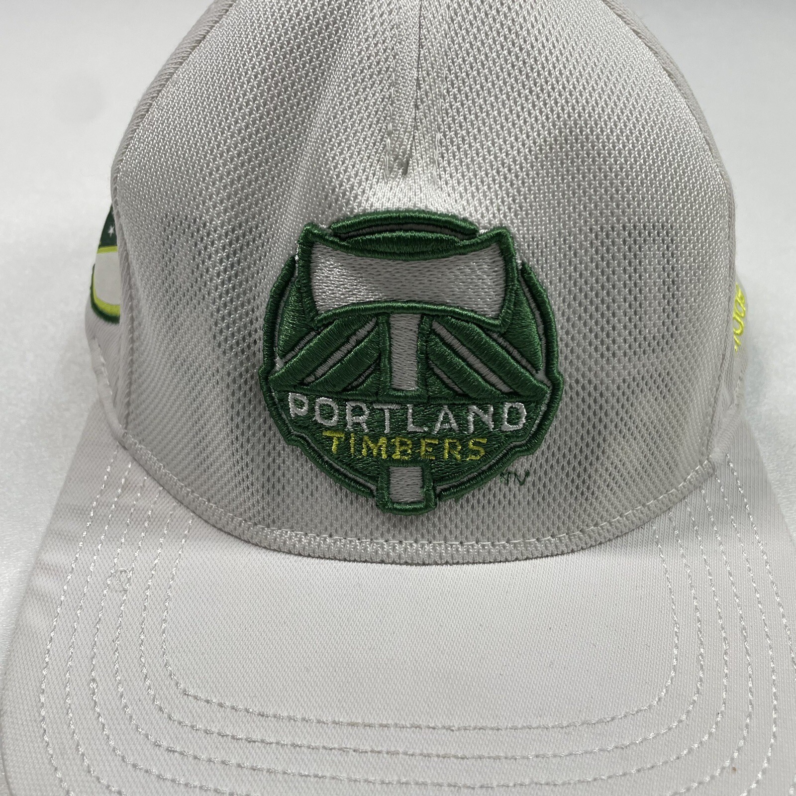 Portland Timbers Hat Cap Men’s White Green Snapback MLS Soccer Adidas ...
