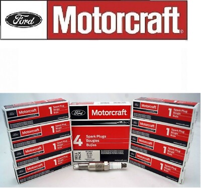 Set of 8 Genuine Ford OEM Motorcraft Spark Plugs SP515 SP546 5.4L 3V ...