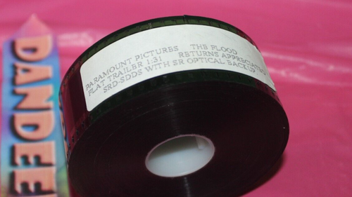 Vintage Movie Theater 35mm Film Trailer The Flood Paramount Flat SRD ...