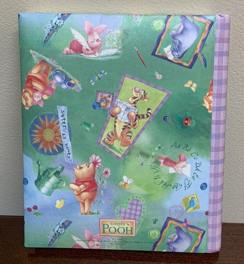Disney Winnie The Pooh Simply Pooh Piglet Tigger Garden Journal Diary ...