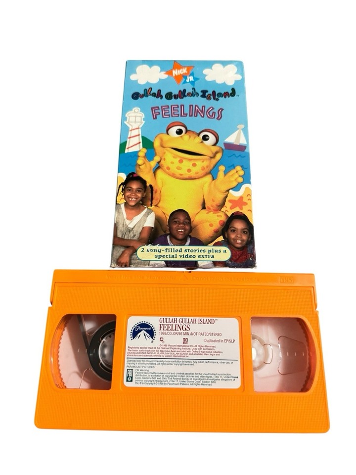 Gullah Gullah Island Feelings 1998 VHS Ron Daise and Natalie Daise Nick ...