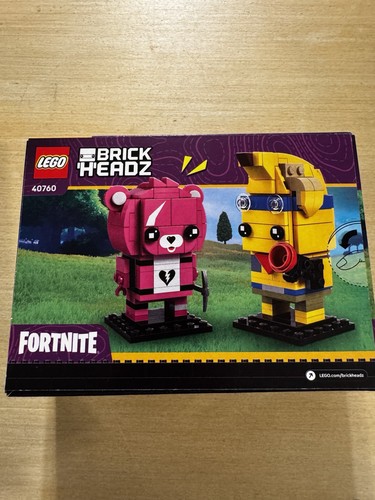 BRAND NEW LEGO #40760 BRICKHEADZ Fornite Adventure Peely & Cuddle Team ...