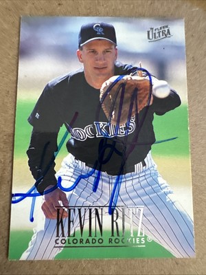 1996 Fleer Ultra #192 KEVIN RITZ AUTO AUTOGRAPHED Signed Card COLORADO ...
