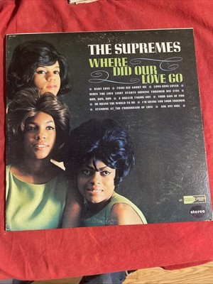 Original The Supremes - Where Did Our Love Go Vinyl 1964 Motown 621 | eBay