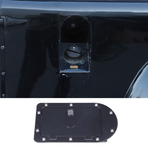 Fuel Filler Door Gas Cover Trim W/ Lock For Land Rover Defender 90 110 ...